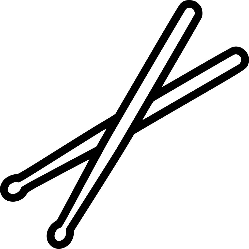 Download Transparent Drumsticks - - White Drum Sticks Png - PNGkit