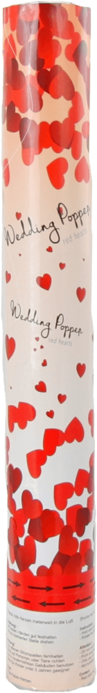 Download 40cm Party Popper Confetti Cannon With Hearts Wedding ...