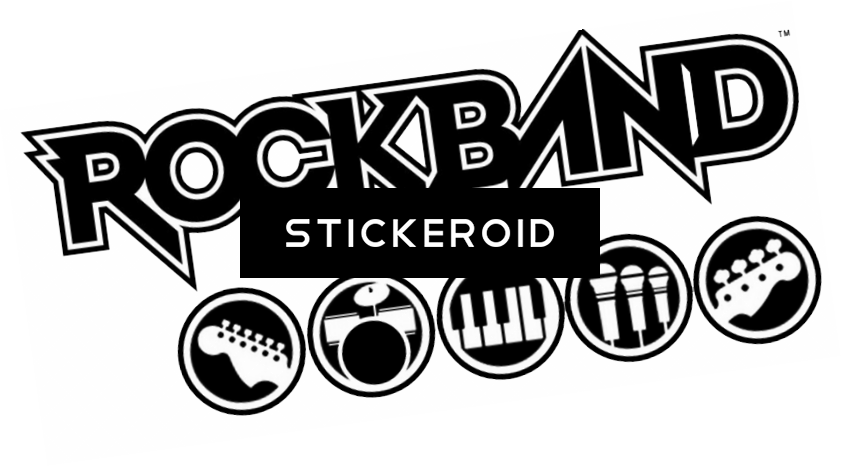 Download Transparent Rock Band Music - Rock Band Game Logo - PNGkit