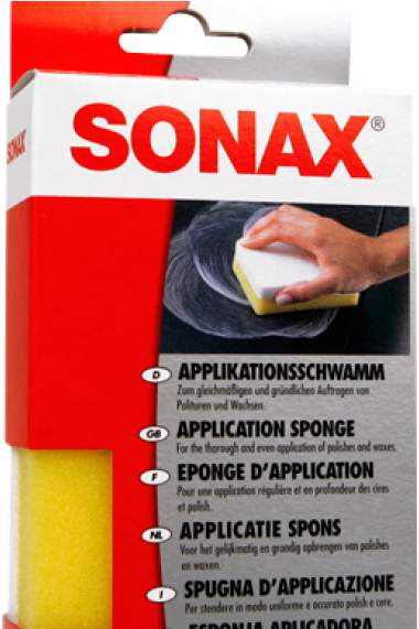 Download Sonax Application Sponge - Sonax 417300 - Full Size PNG Image - PNGkit