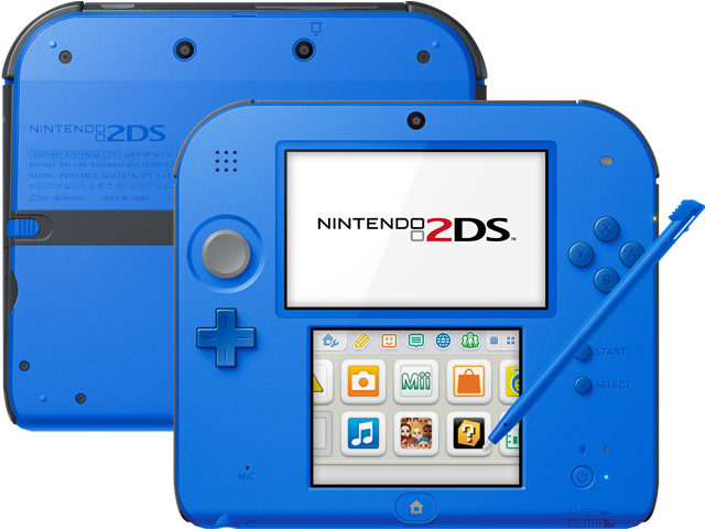 Download Electric Blue - Ds Blue Nintendo 3ds - Full Size PNG Image ...