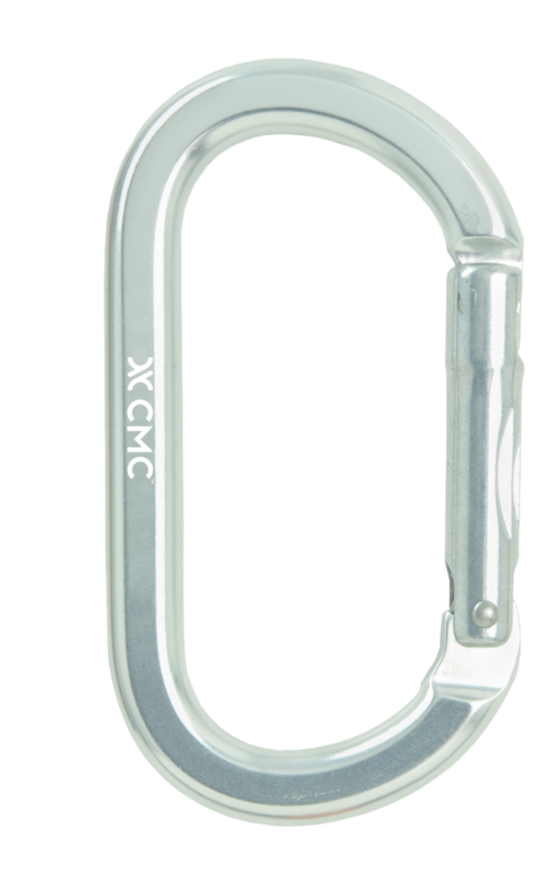 Download Cmc Rescue Aluminum Oval Carabiner - Carabiner - Full Size PNG ...