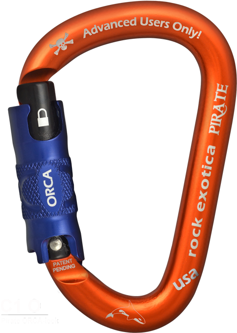 Download Pirate Orca-lock Carabiner - Rock Exotica Pirate Hms Auto-lock ...