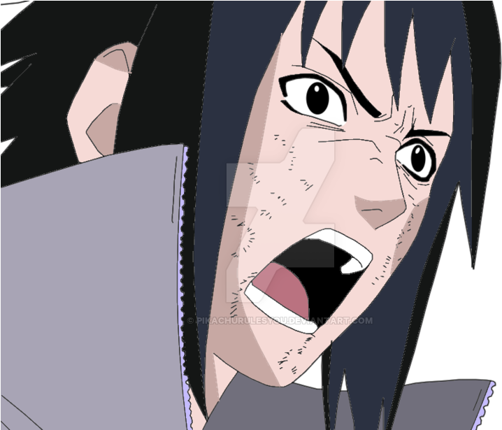 Download Png - Angry Sasuke Uchiha Png - Full Size PNG Image - PNGkit