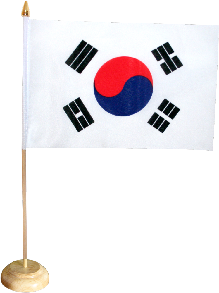 Download South Korea Table Flag - Mini South Korea Flag - 4x6" - Full ...
