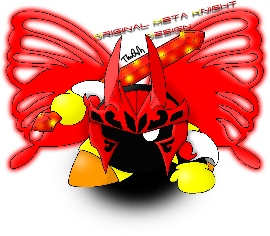 Download Meta Knight`s Original Design - Beta Meta Knight Design - Full ...
