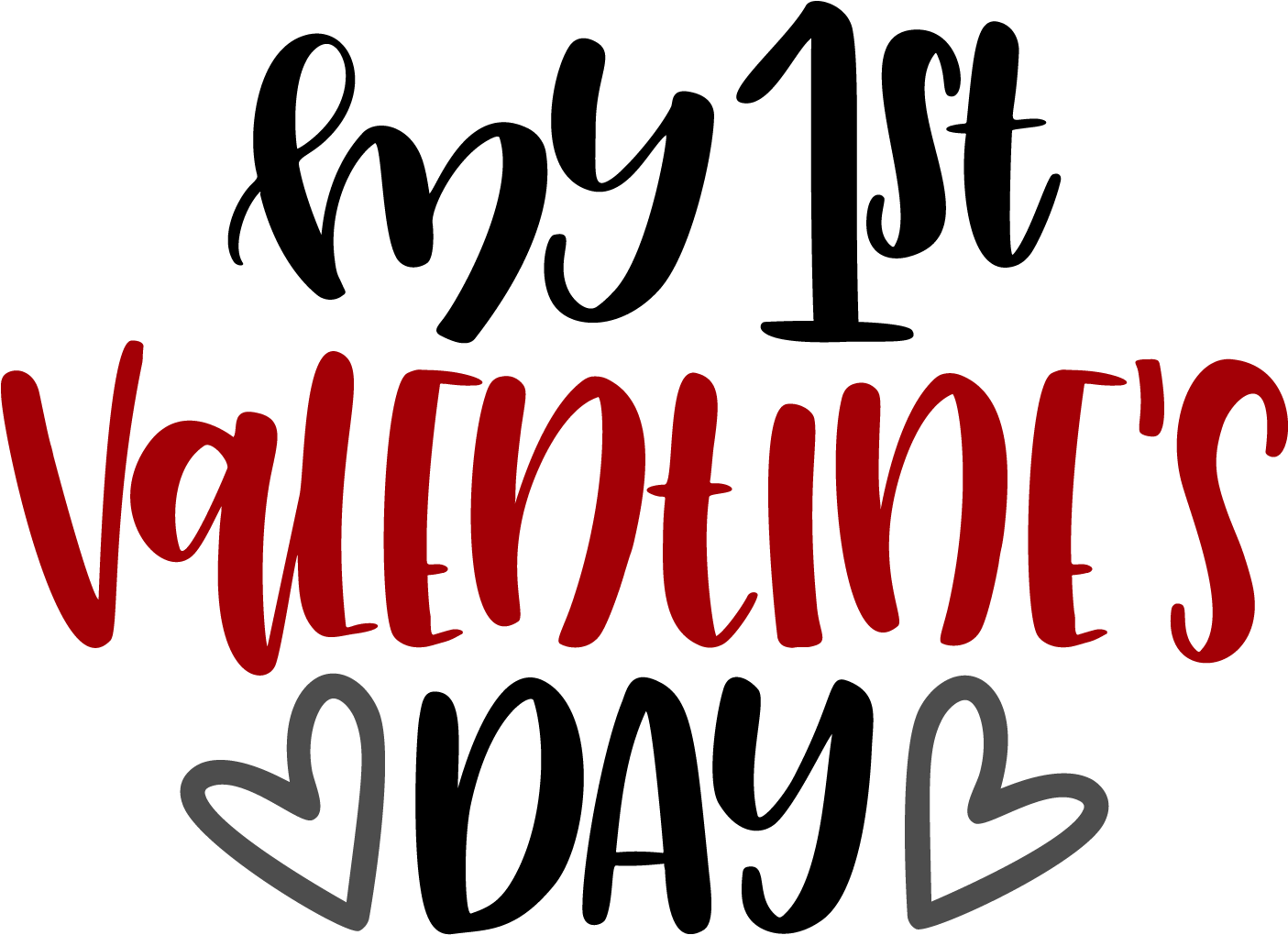 Download My First Valentine's Day - My 1st Valentine's Day - Full Size ...