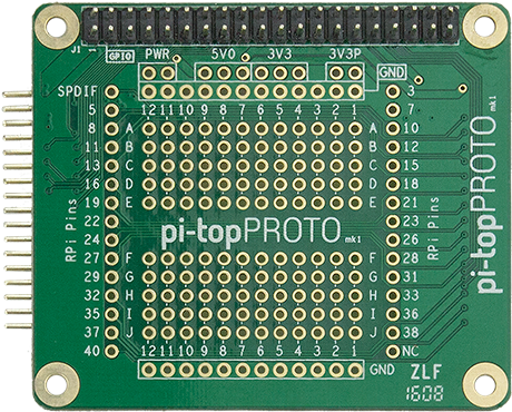 Download Pi-topprotoboard - Pi-top Pi-topproto Hat Compatible Prototype ...
