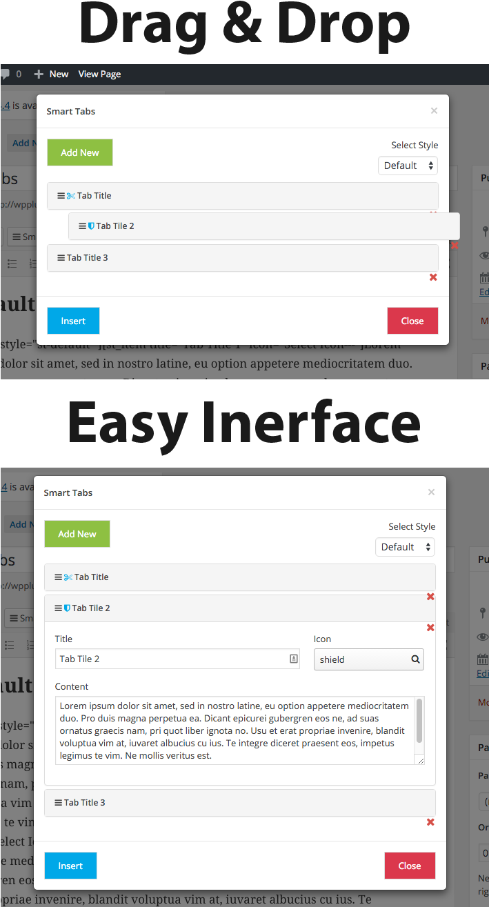 Download Drag & Drop Accordion Builder - Drag And Drop Tab - Full Size PNG Image - PNGkit