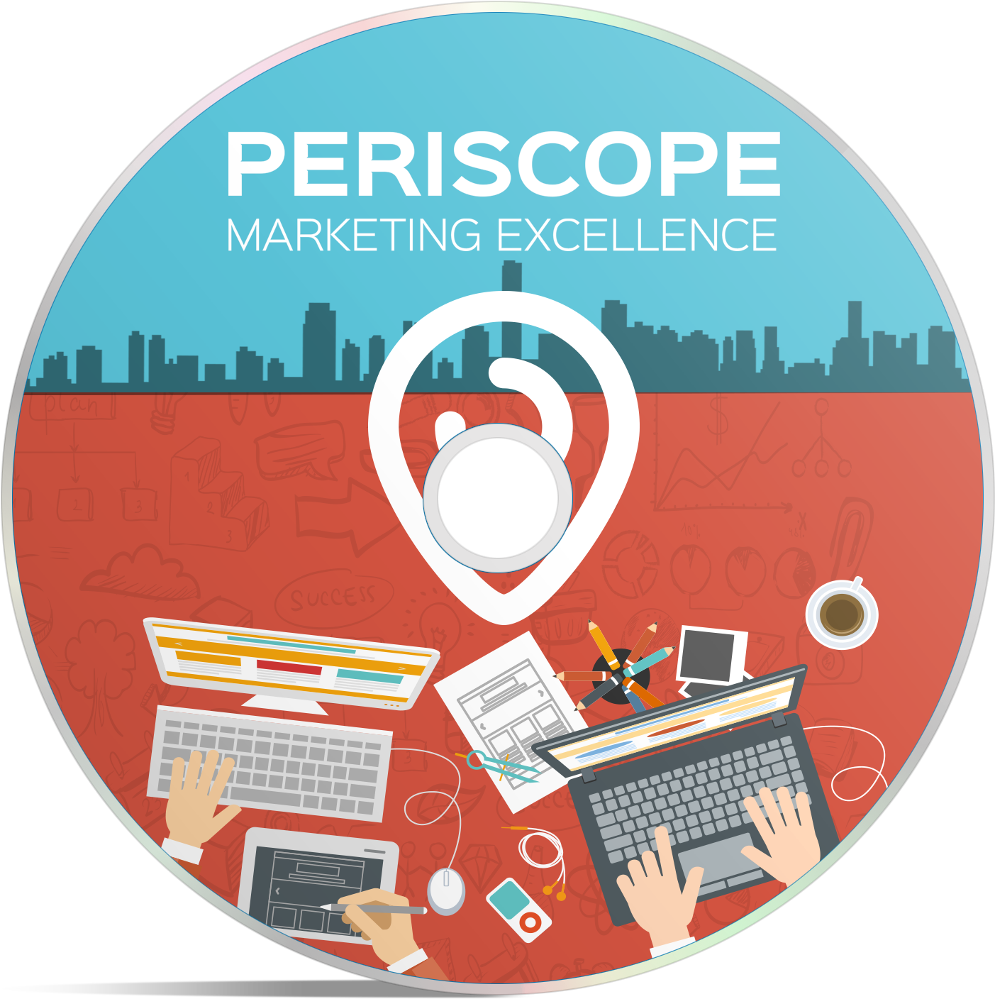 Download Periscope Marketing Audio - Periscope Marketing Excellence - Full Size PNG Image - PNGkit