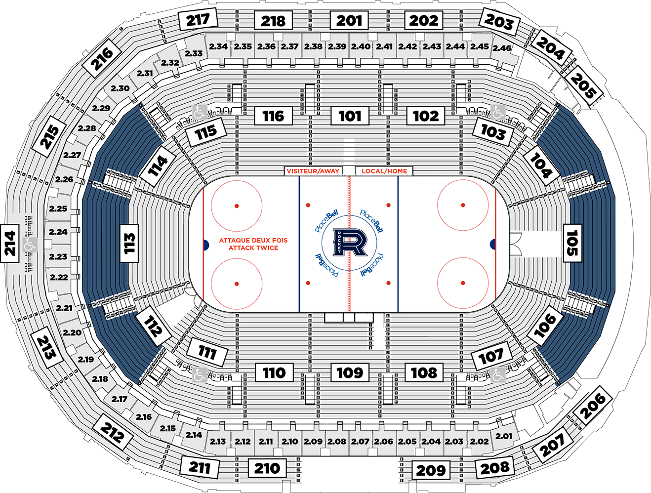 Download Transparent View Larger Map - Place Bell Seating Chart - PNGkit