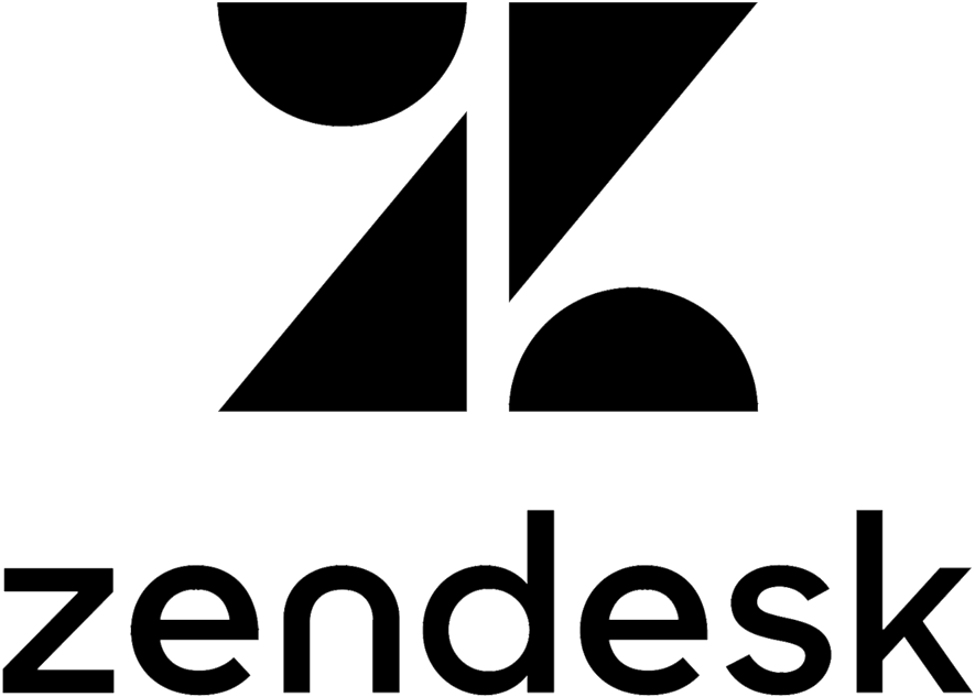 Download Zendesk Medium Black - Full Size PNG Image - PNGkit