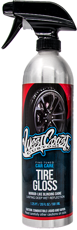Download West Coast Customs Tire & Trim Shine - Full Size PNG Image ...