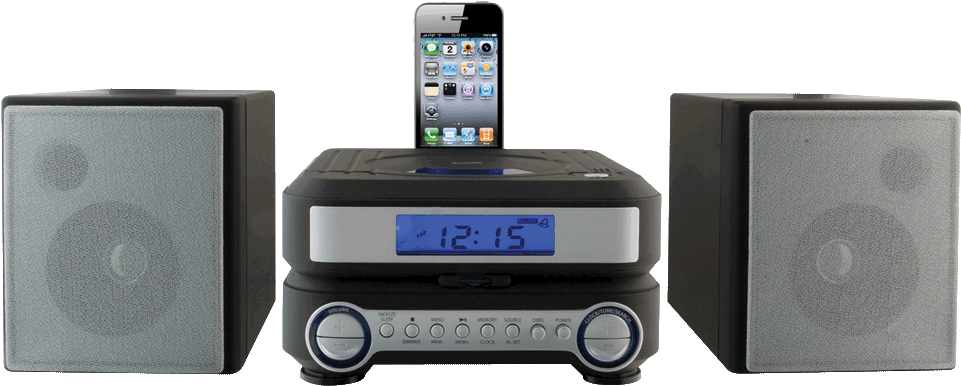 Download Home Music System For Ipod® And Iphone® - Ilive Ihp211b Audio ...