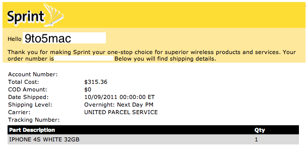 Download Early Iphone 4s Orders Begin Shipping To Customers, - Sprint ...