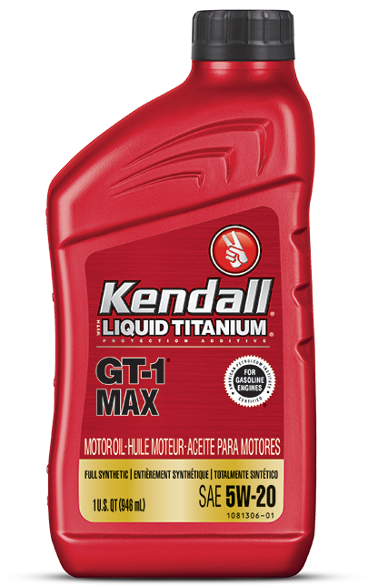 Download Max Motor Oil With Liquid Titanium® - Kendall Gt 1 High ...