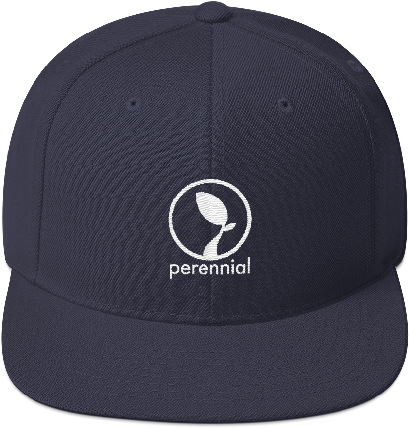 Download Perennial Logo Snapback - Embroidery - Full Size PNG Image ...