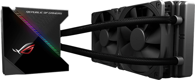 Download Rog Ryujin 240, 240mm Radiator, Liquid Cooling System - Asus ...