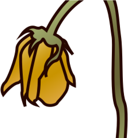 Download Withered Rose Emoji - Full Size PNG Image - PNGkit