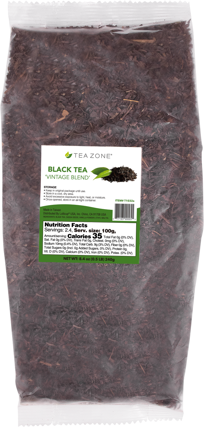 Download Tea Zone "vintage Blend" Black Tea - Brown Rice - Full Size ...