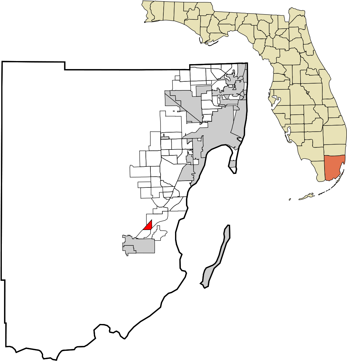 Download Miami Dade County Border - Full Size PNG Image - PNGkit