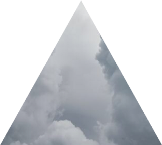 Download Ftestickers Triangle Cloud Mysterious Geometric Shape ...