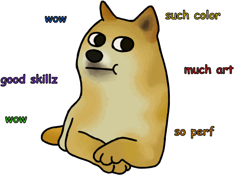 Download Shibe Doge By Bananapistol-d6tpuql - Simple Doge Drawing ...