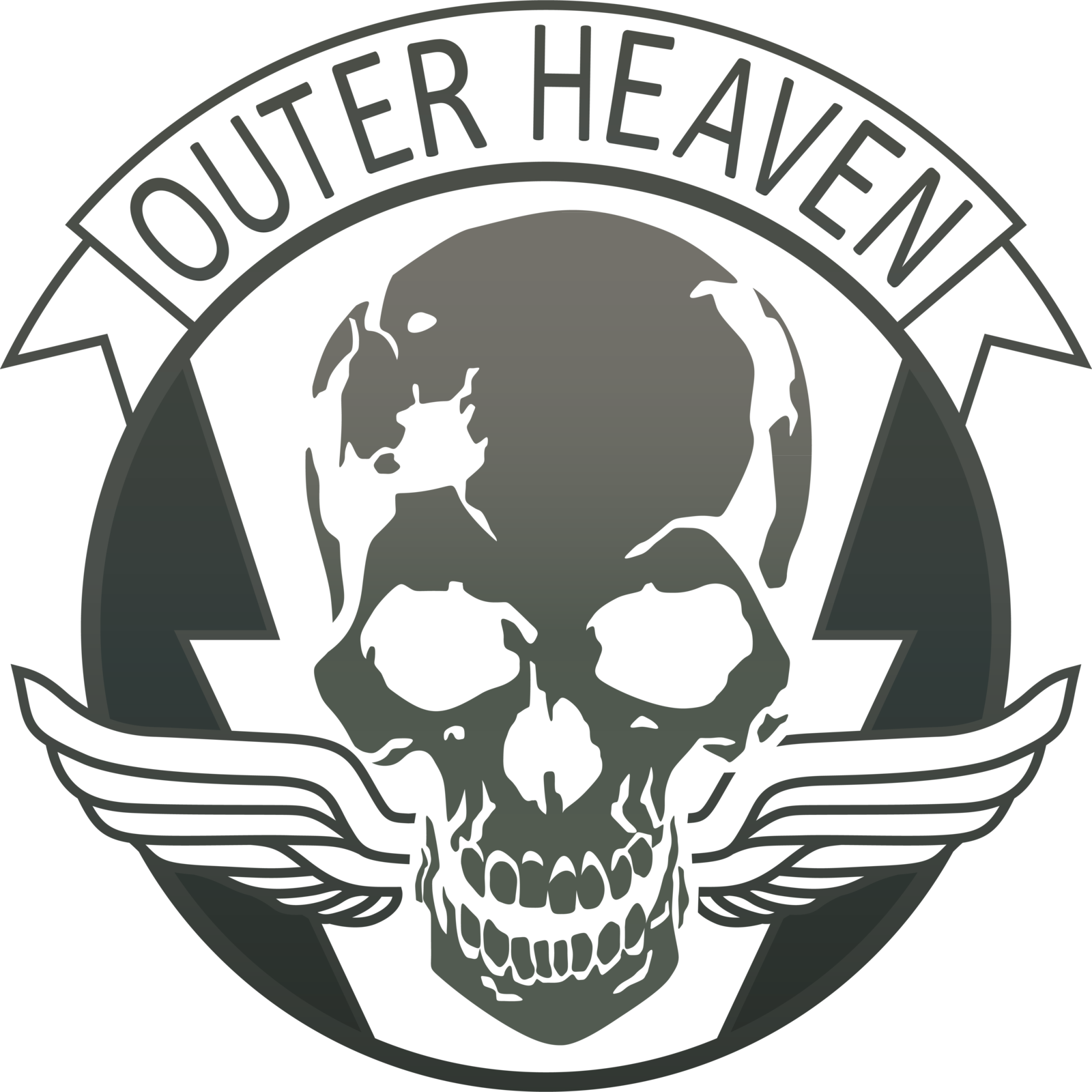 Download Outer Heaven Logo Png - Metal Gear Outer Heaven Logo - Full Size PNG Image - PNGkit
