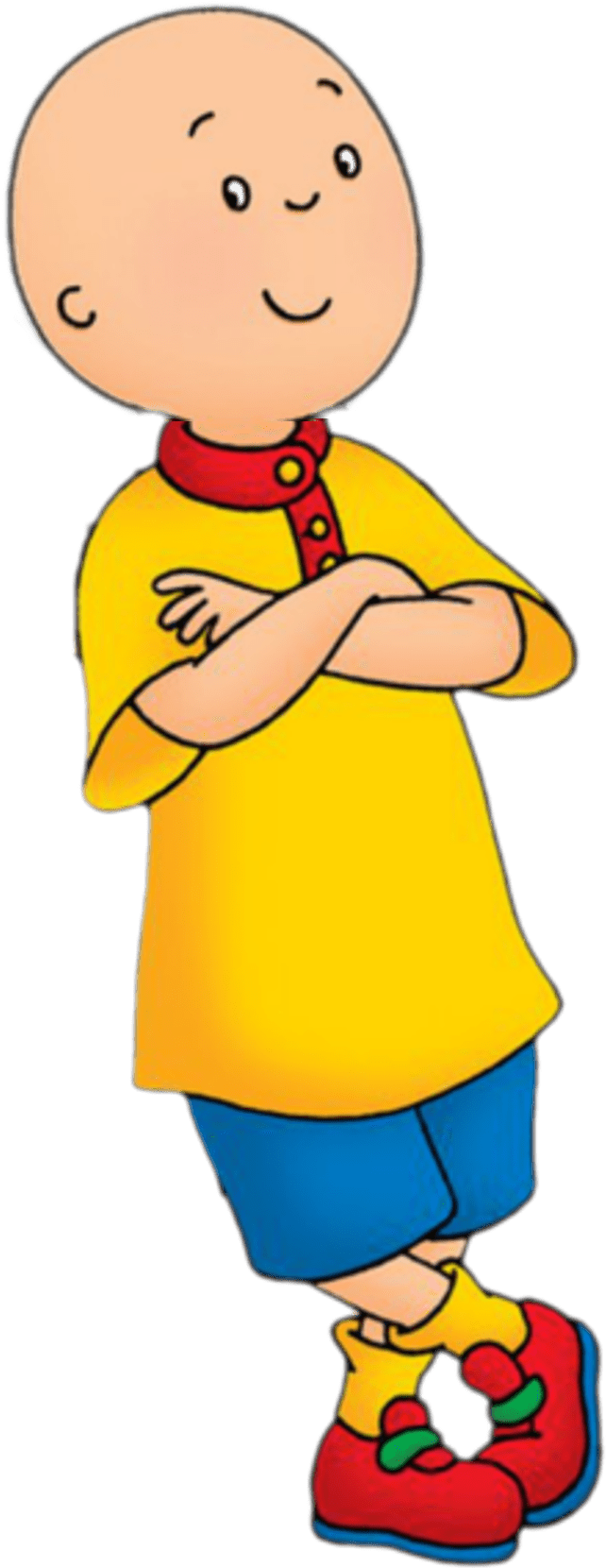 Download Cartoon Character Caillou - Full Size PNG Image - PNGkit