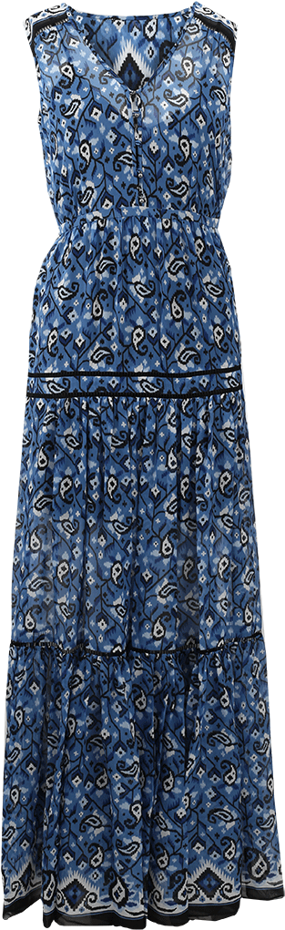 Download Veronica Beard Tecate Maxi Dress - Day Dress - Full Size PNG ...