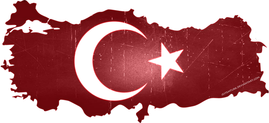 Download Picture - Turkish Flag On Country - Full Size PNG Image - PNGkit