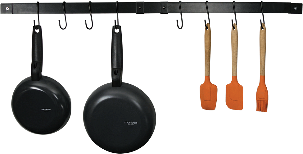 Download Cw6011 Black Enameled Expanding Pot Rack Bar Range - Range ...