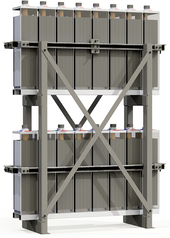 Download American Flooded & Opz Battery Racks - Opzs - Full Size PNG ...