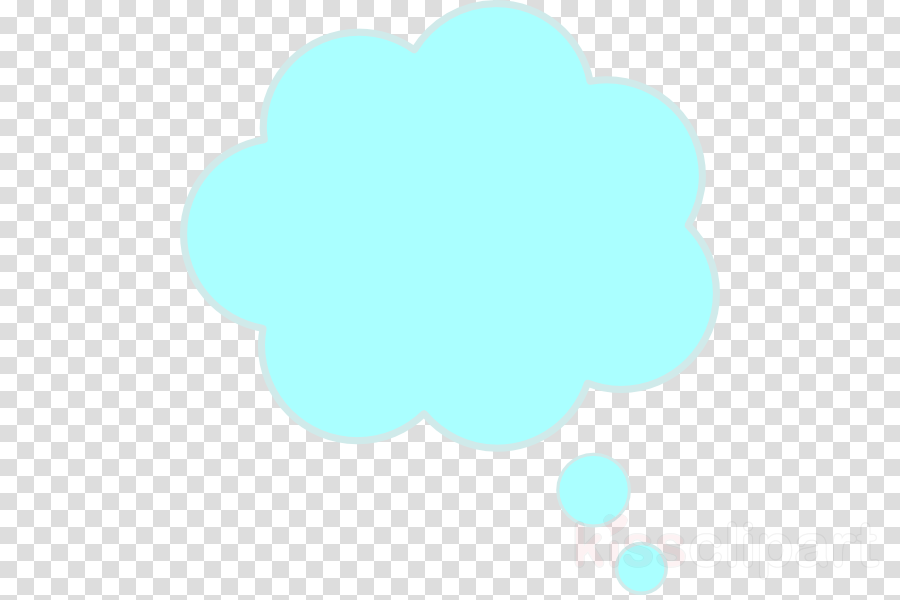 Download Download Light Blue Thought Bubble Clipart Clip Art - Buttons ...