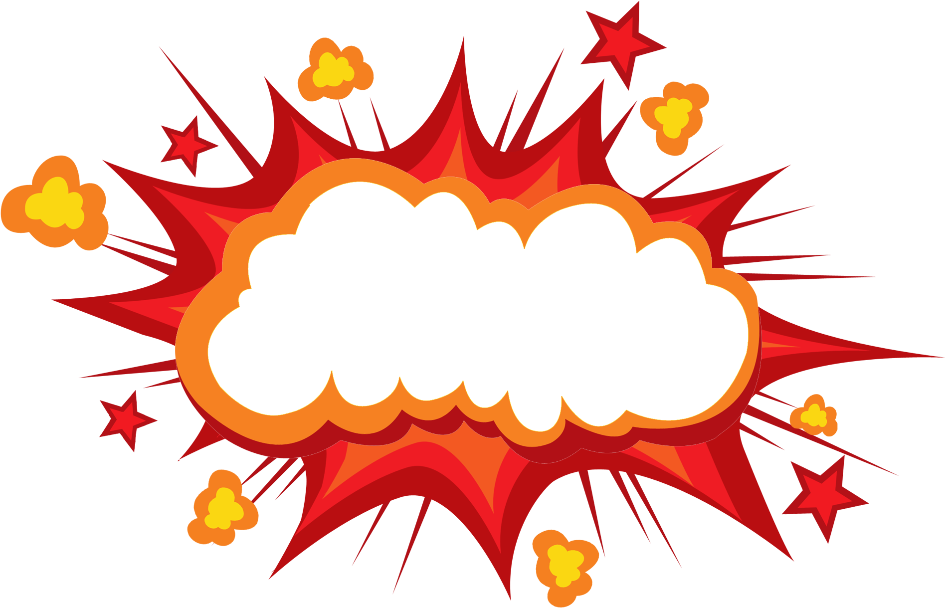 Download Transparent Comic Book Explosion Png - PNGkit