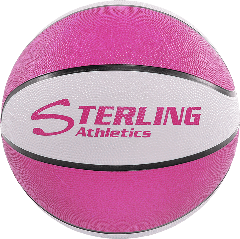Download Pink Basketball Png Image Black And White Library - Sterling ...