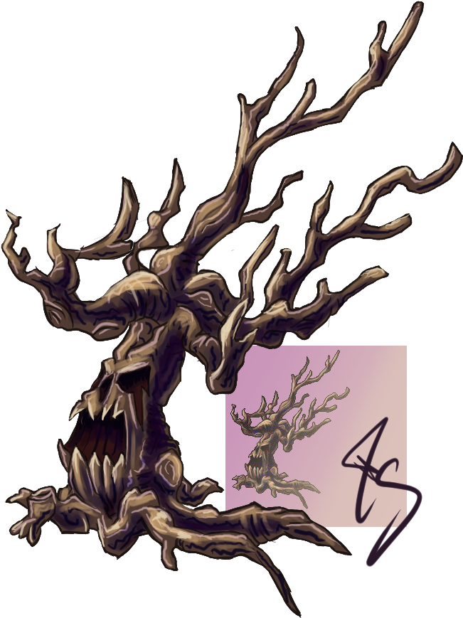 Download Png Evil Tree Graphic Free Stock - Illustration - Full Size ...
