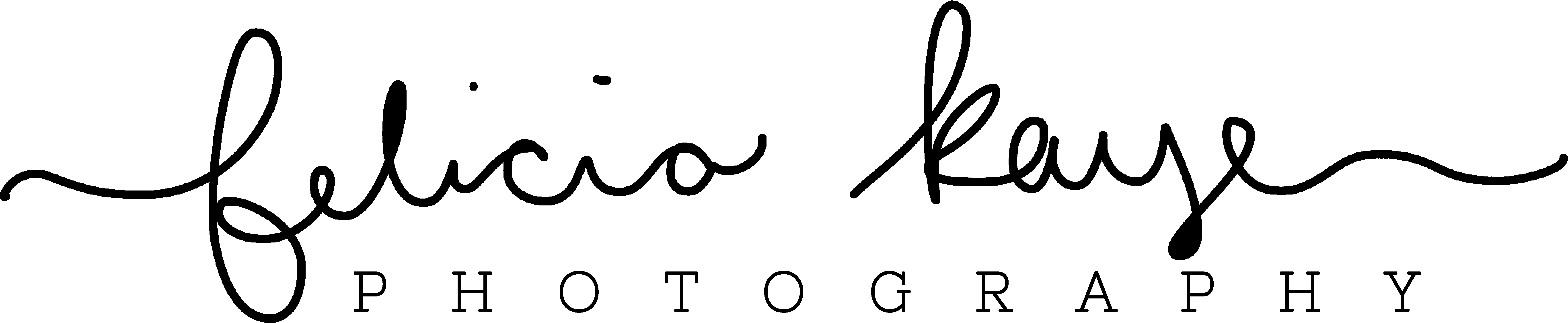 Download Felicia Kaye Photography - Calligraphy - Full Size PNG Image ...