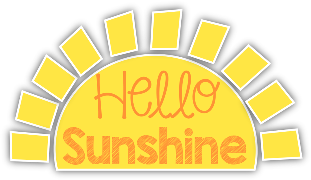 Hello Sunshine Clip Art