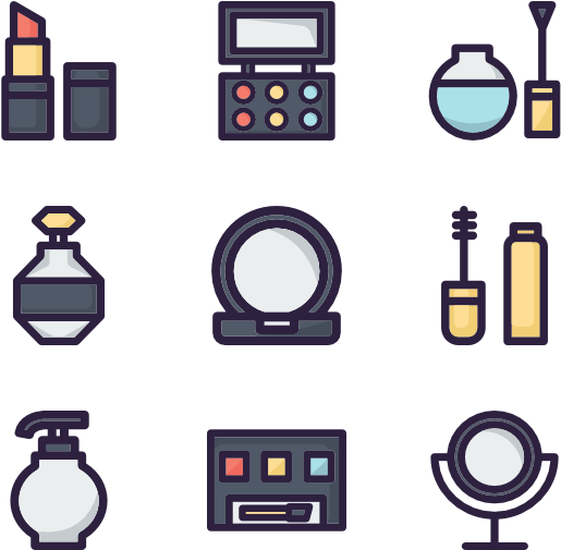 Download Cosmetics - Icon Em Png Makeup - Full Size PNG Image - PNGkit