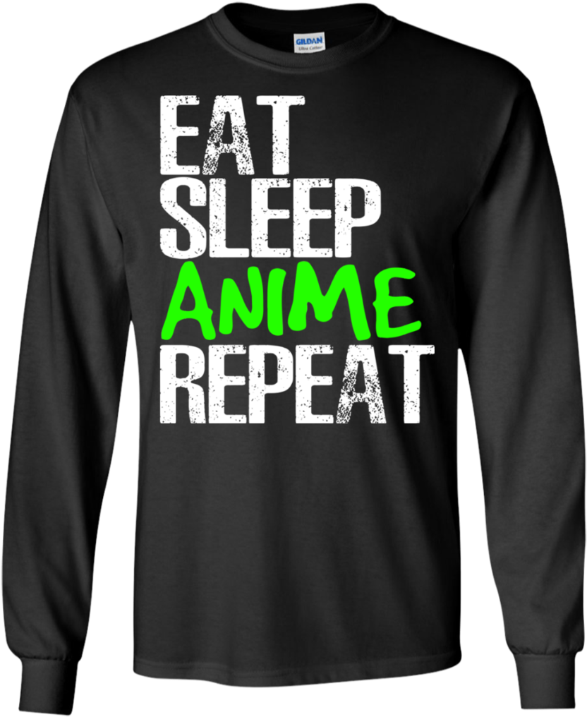 Download Eat Sleep Anime Repeat - Eat Sleep Math Repeat Tshirt Funny ...