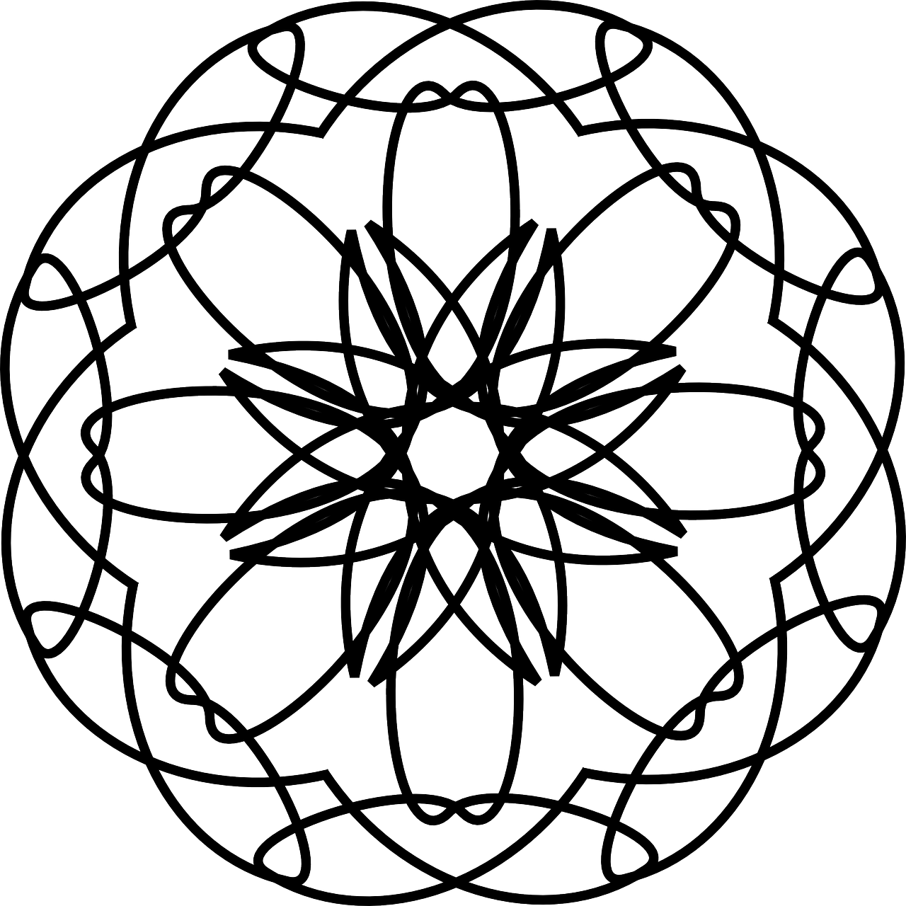 Download Ornament Round Decorative - Round Ornament Png - Full Size PNG ...