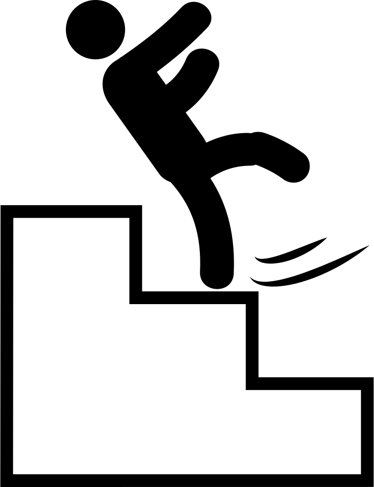 Download Png File Svg - Falling Down The Stairs Clipart Png - Full Size ...