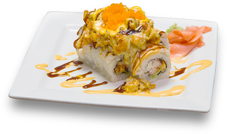 Download Crawfish Roll - California Roll - Full Size PNG Image - PNGkit