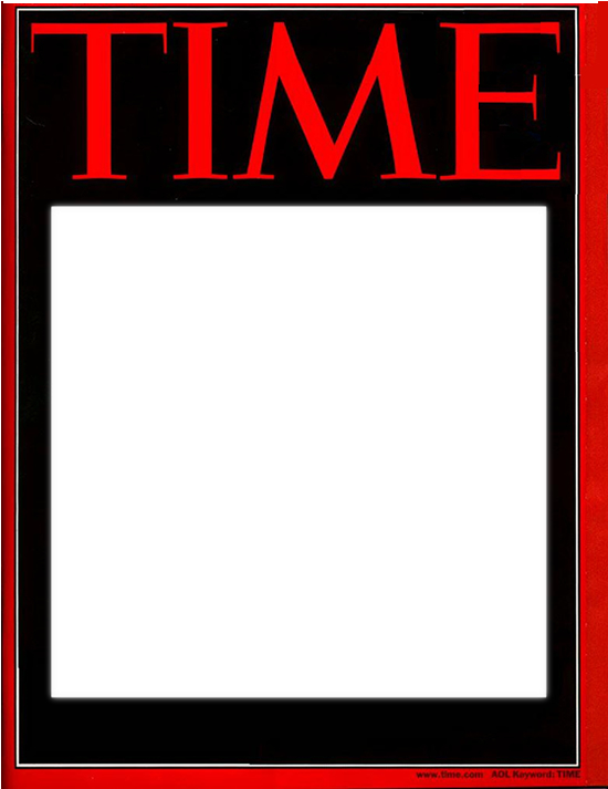 Time Magazine Cover Template Transparent