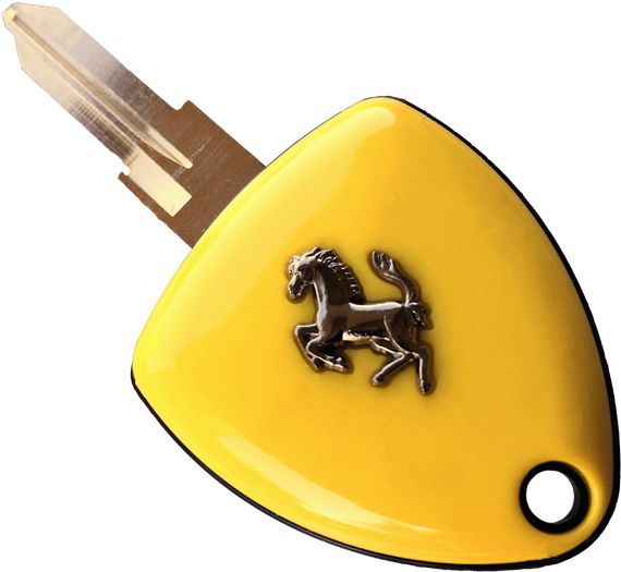 Download Klassik Yellow Double-sided Enzo Style Key For Ferrari ...