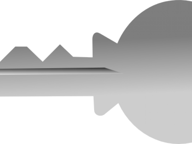 Download Keys Clipart Grey Key - Rake - Full Size PNG Image - PNGkit