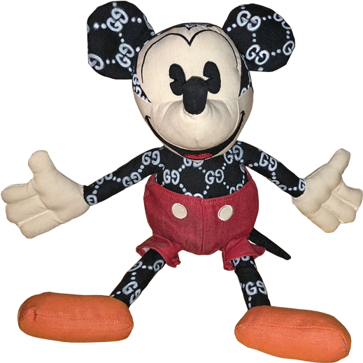 Download Out Of Stock - Gucci Mickey Mouse Logo - Full Size PNG Image ...