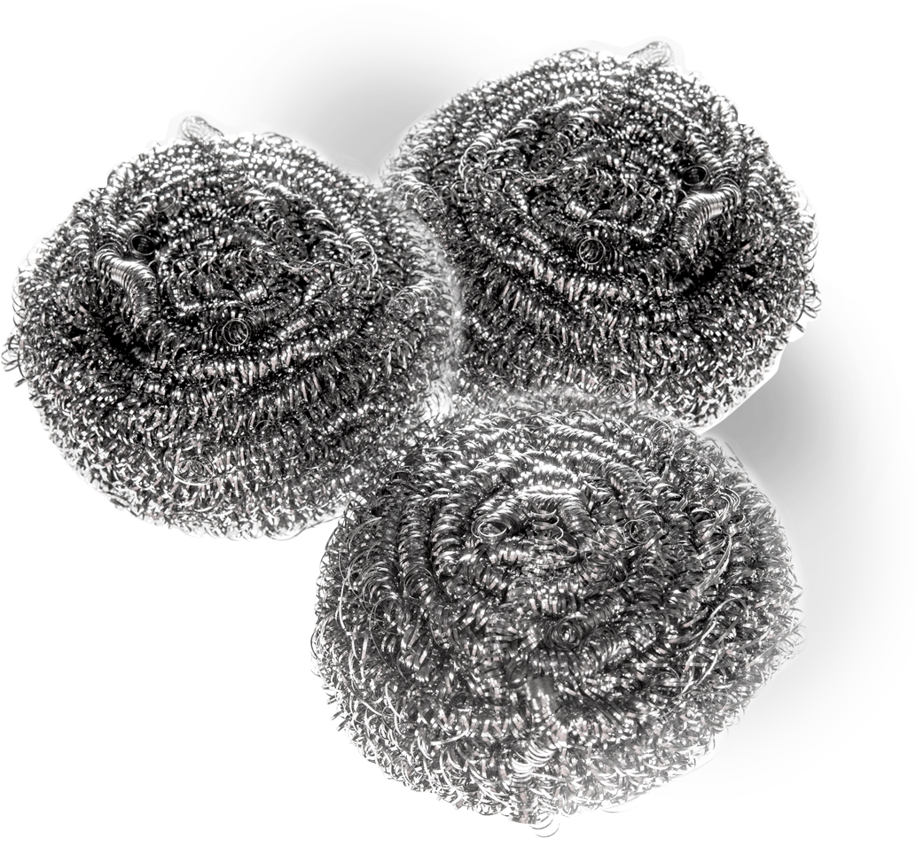 Download Scouring Pads Stainless Steel 3pack - Momordica Charantia ...