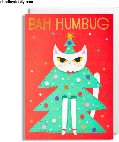 Download Bah Humbug Christmas Card By Allison Black Lagom Design - Bah ...